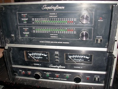 Soundcraftsmen MA5002 & MA5002A Amplifier ~Parts Or Repair~ PICK -UP ...