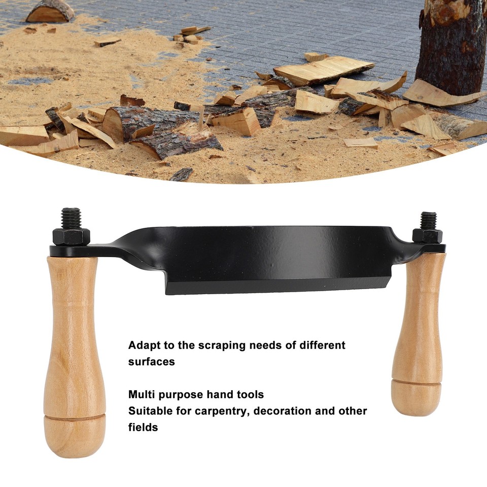 Draw Shave Tool Ergonomic Efficient Comfortable Grip Tree Bark Peeler ...