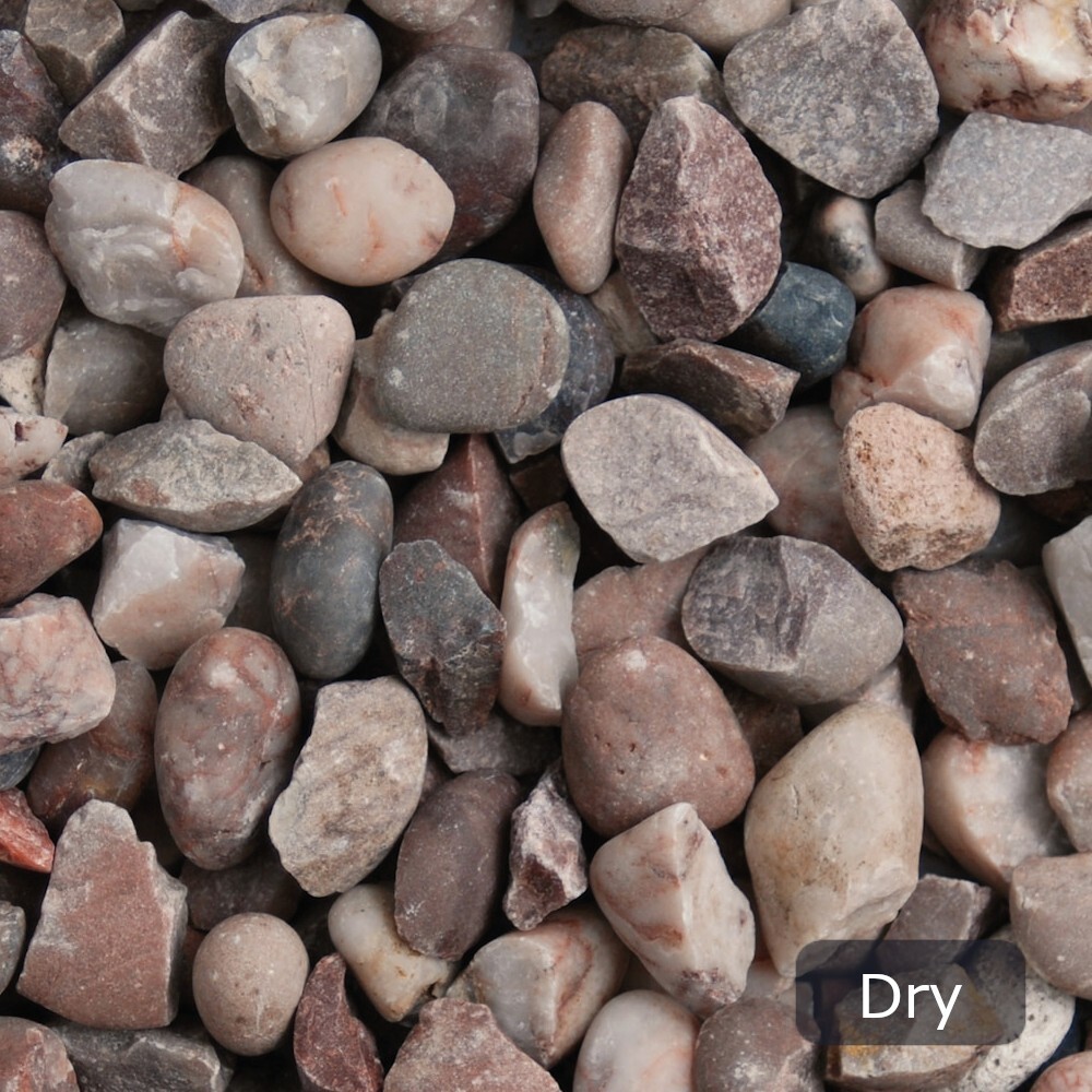 Staffordshire Pink 20mm Decorative Aggregates Gravel Pebbles Path ...