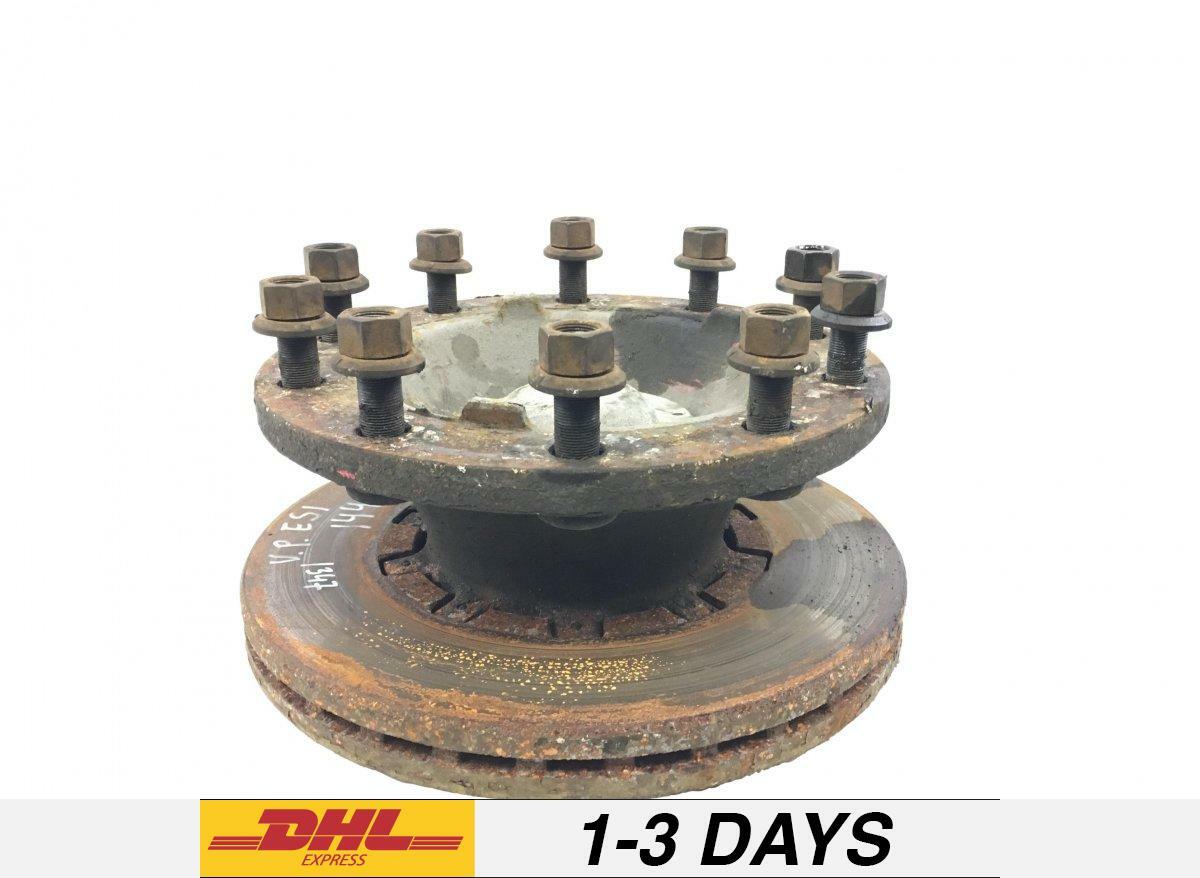 DAF 1818004 + 1812563 Wheel Hub Disc Brake Front/Tag Axle L=R For XF95 ...