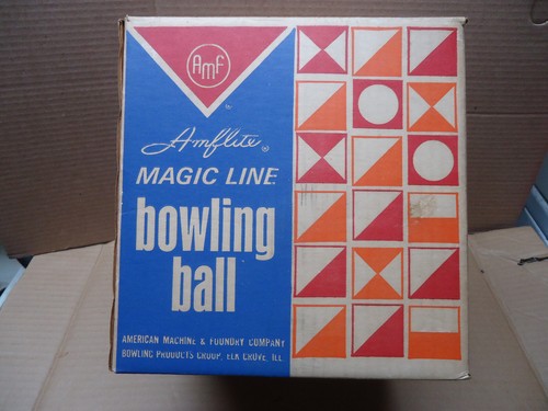 AMF Amflite Magic Line Bowling ball BOX ONLY | eBay