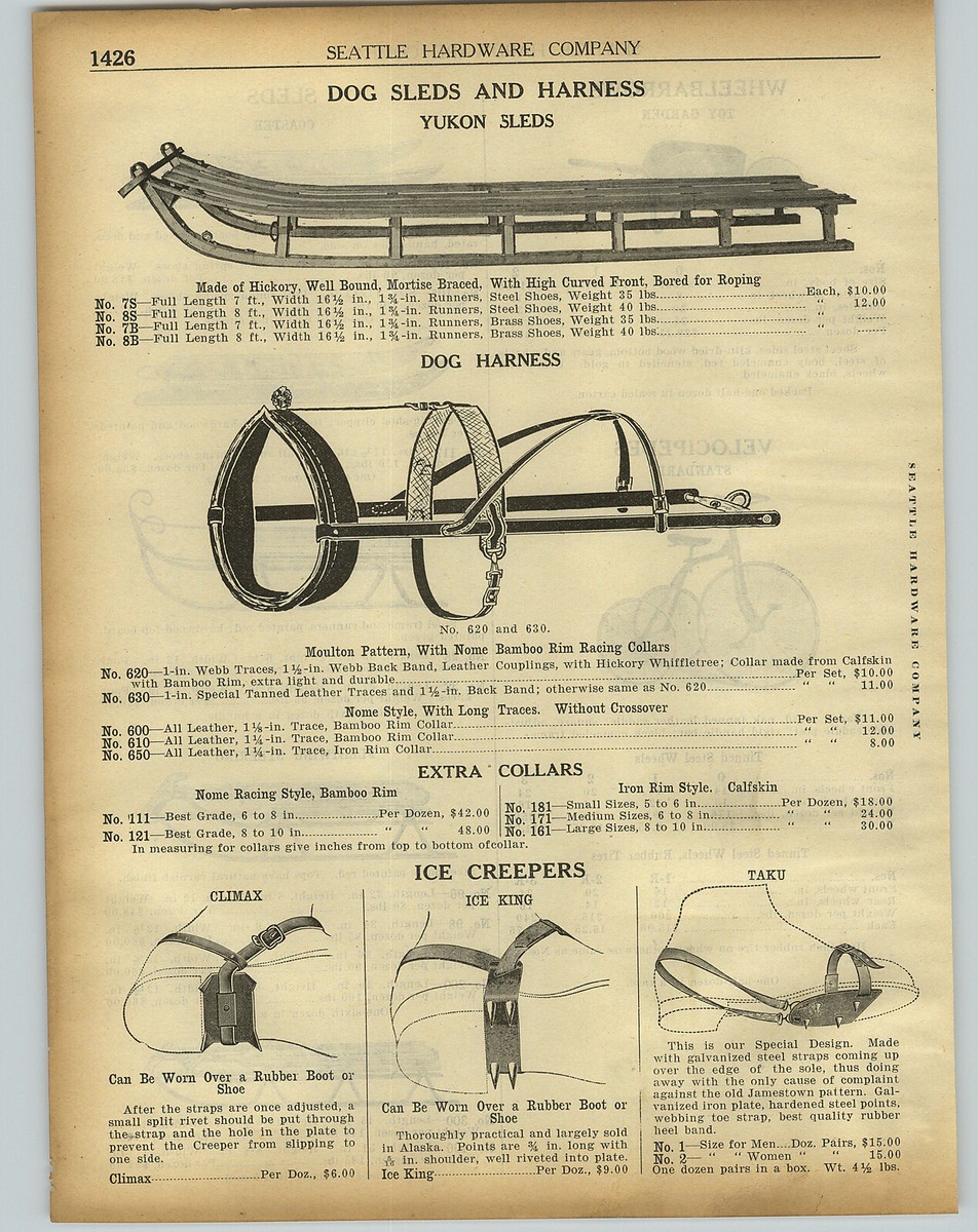 Dog Sled Diagram