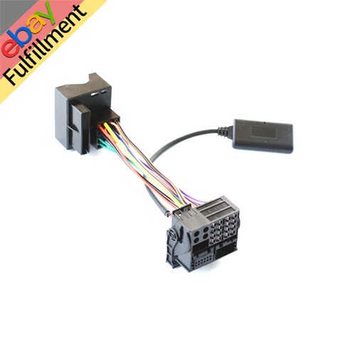 AUX Audio Cable Adapter Bluetooth For BMW E39 X5 X3 Z4 R50 R53 CD Radio ...