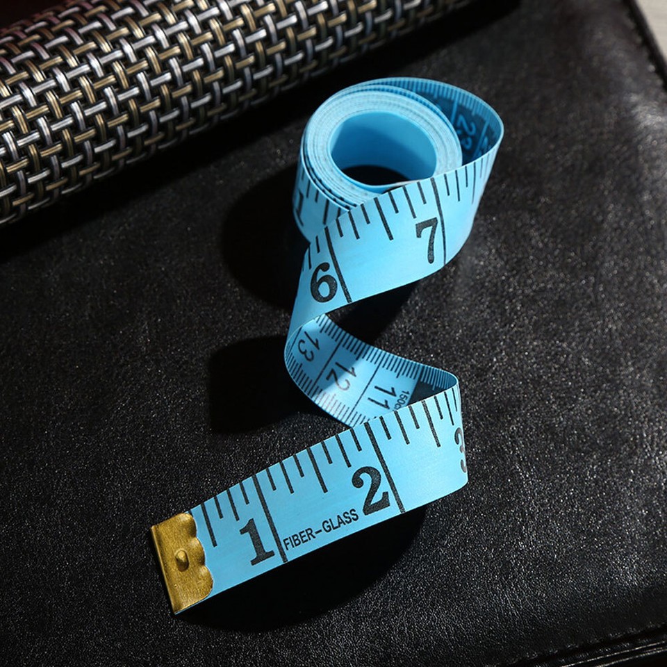 60" Body Measuring Ruler Sewing Tailor Tape Measure Centimeter Meter ...