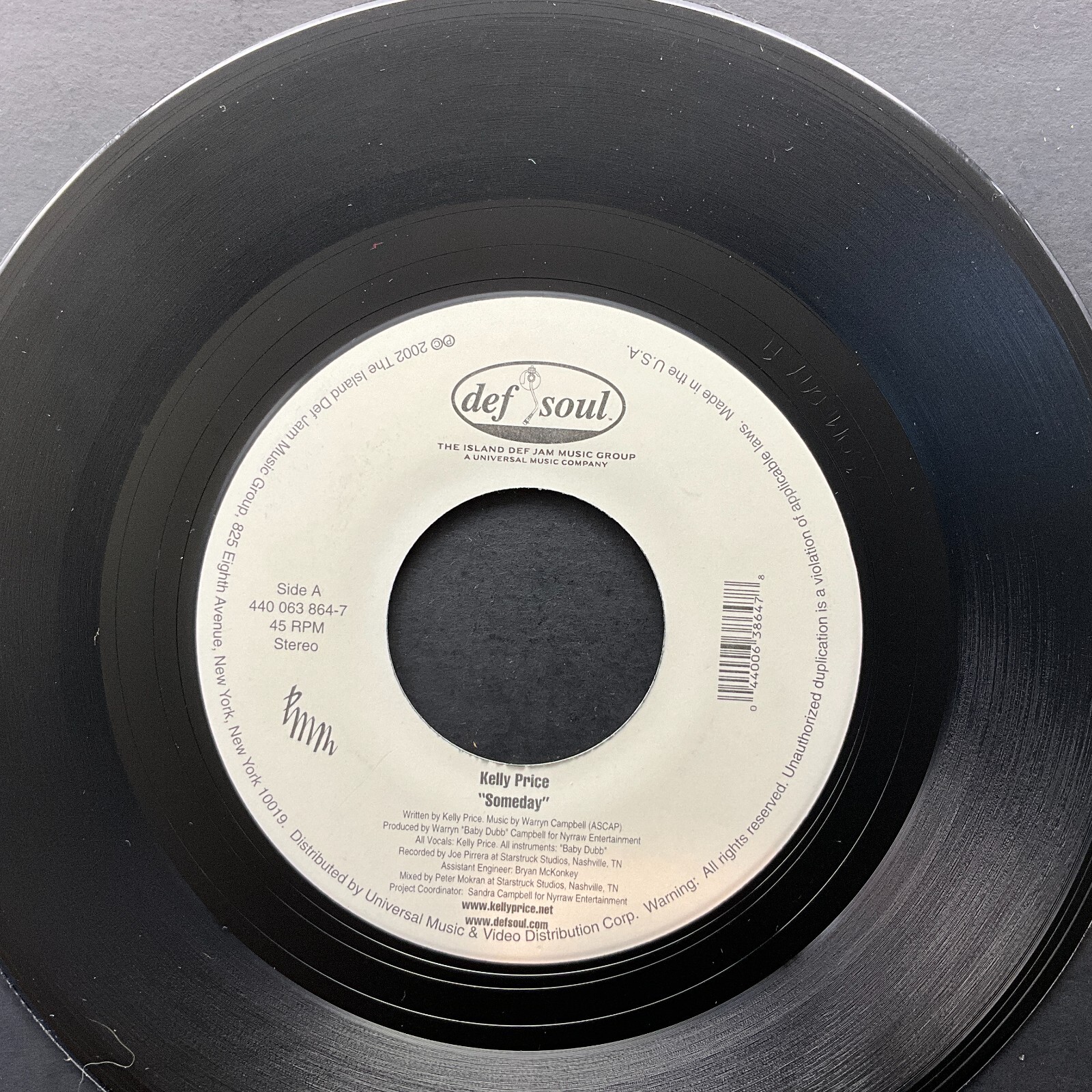 Kelly Price, Someday, 7" 45rpm, Promo, Vinyl VG+ | eBay
