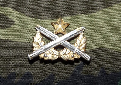 Vintage Republic of Vietnam ARVN Army Ranger Metal Qualification Badge ...