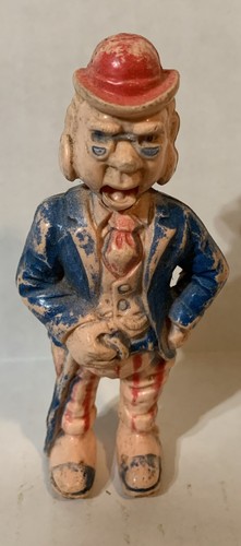 4" HOWDY DOODY PLASTIC FIGURE TOY MR. PHINEAS T BLUSTER-Thumb Puppet ...