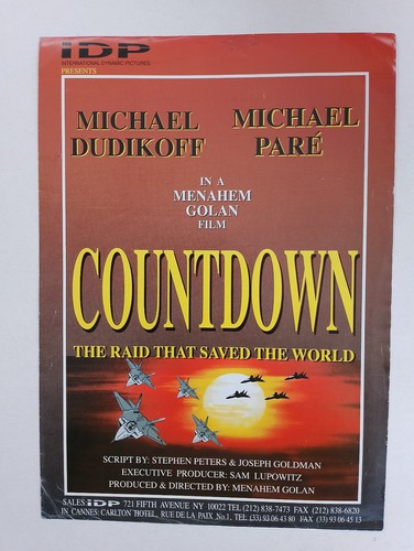 CATALOG IDP - MICHAEL PARÉ - MENAHEM GOLAN - DAVID CARRADINE - BARBARA ...