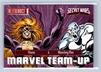 2024 Allegiance Secret Wars Titania & Absorbing Man #TU-11 | eBay