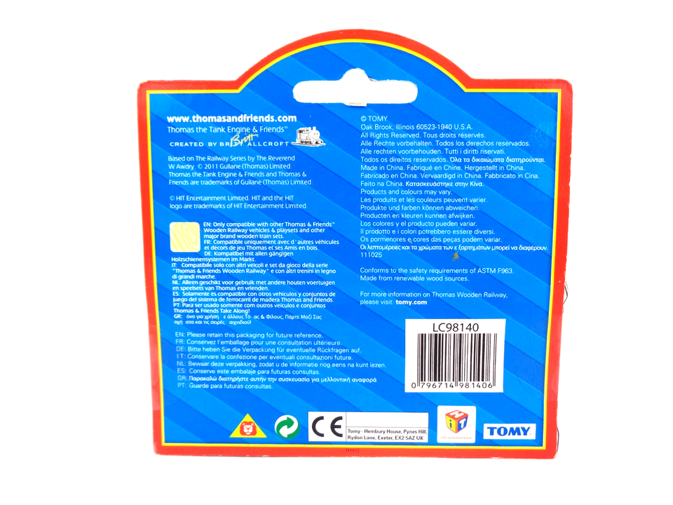 Learning Curve Kelly Thomas & Friends Wooden Railway Mobile Crane Lorry ...