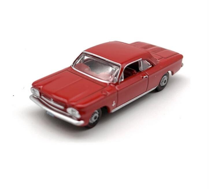 New 1/87 HO Scale Alloy Car Model Red Sports Car Train Model Scene ...