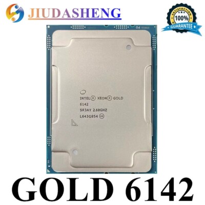 Intel Xeon Gold 6142 CPU SR3AY 16Core 32Threads 2.60GHz LGA3647 ...