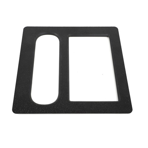 FOR 1990-93 FOX BODY MUSTANGS RADIO RELOCATION DOUBLE DIN TRIM BEZEL ...