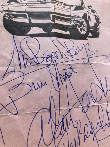 Beach Boys Autograph Signature Al Jardin Bruce Johnson | eBay