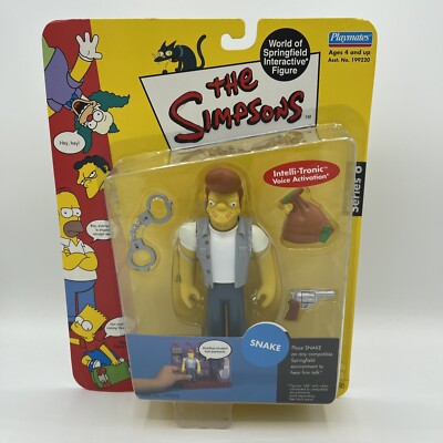 Snake | Simpsons Playmates WOS | Series 6 | 199222 | New/Sealed | eBay