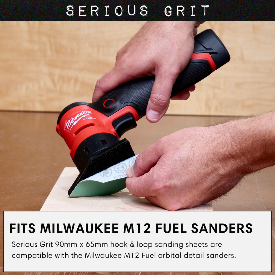 3.5-Inch Sanding Sheets for Milwaukee M12 FUEL Sanders | eBay