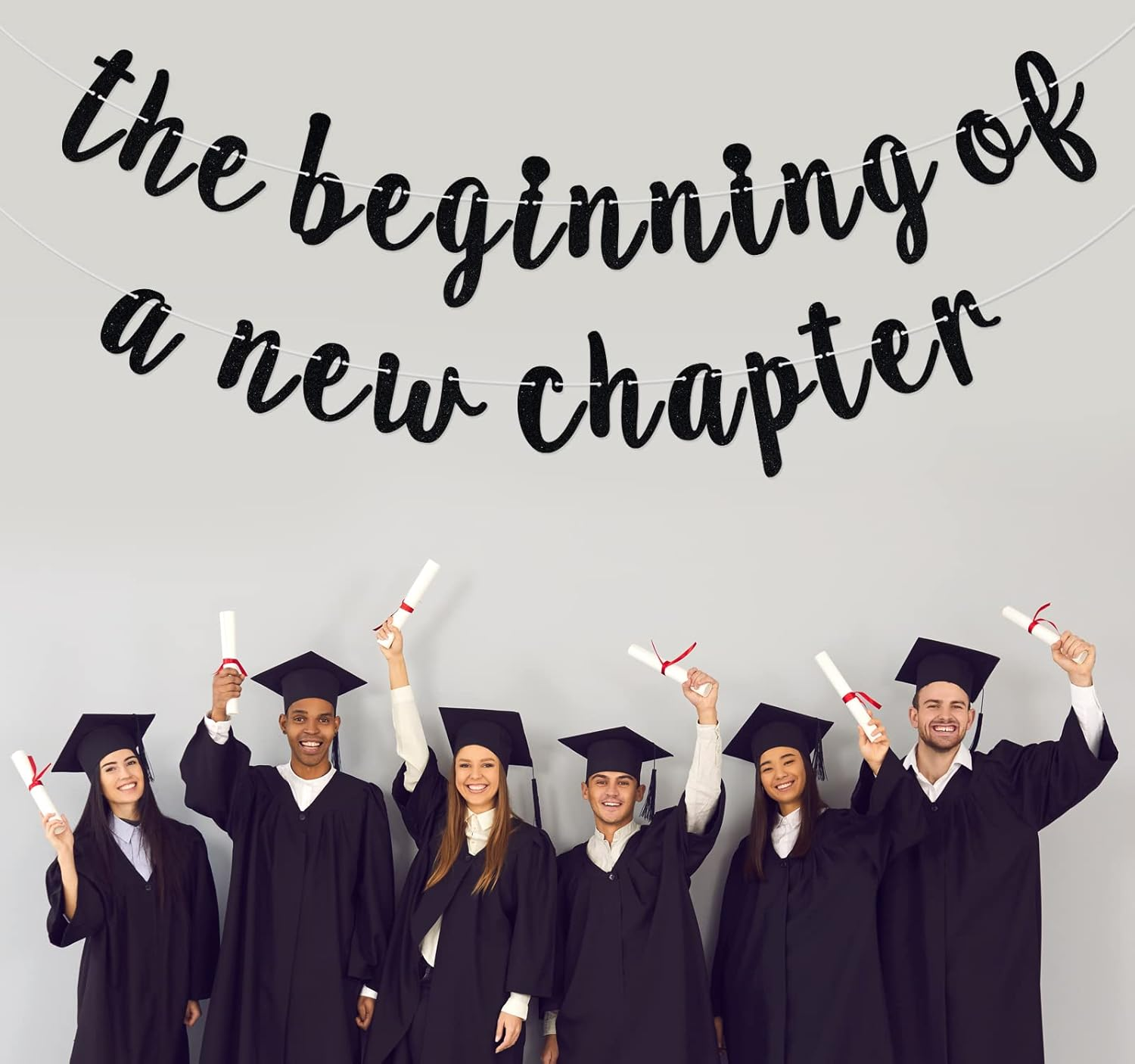 The Beginning of a New Chapter Banner, Farewell Party Decorations, 2025 ...