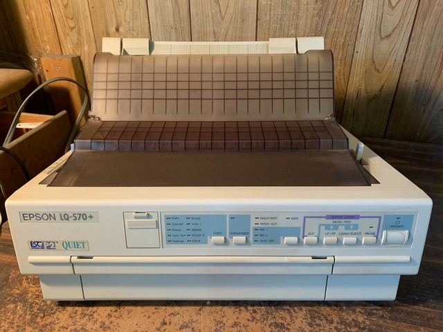 Epson LQ-570+ Standard Dot Matrix Printer | Compra online en eBay
