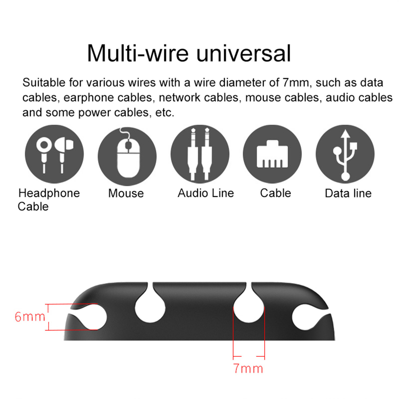Cable Winder Wear-resistant Multifunctional Usb Wire Winder Management ...