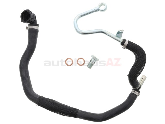 REIN AUTOMOTIVE Turbocharger Coolant Line 11537578687 BMW 550i 750Li ...