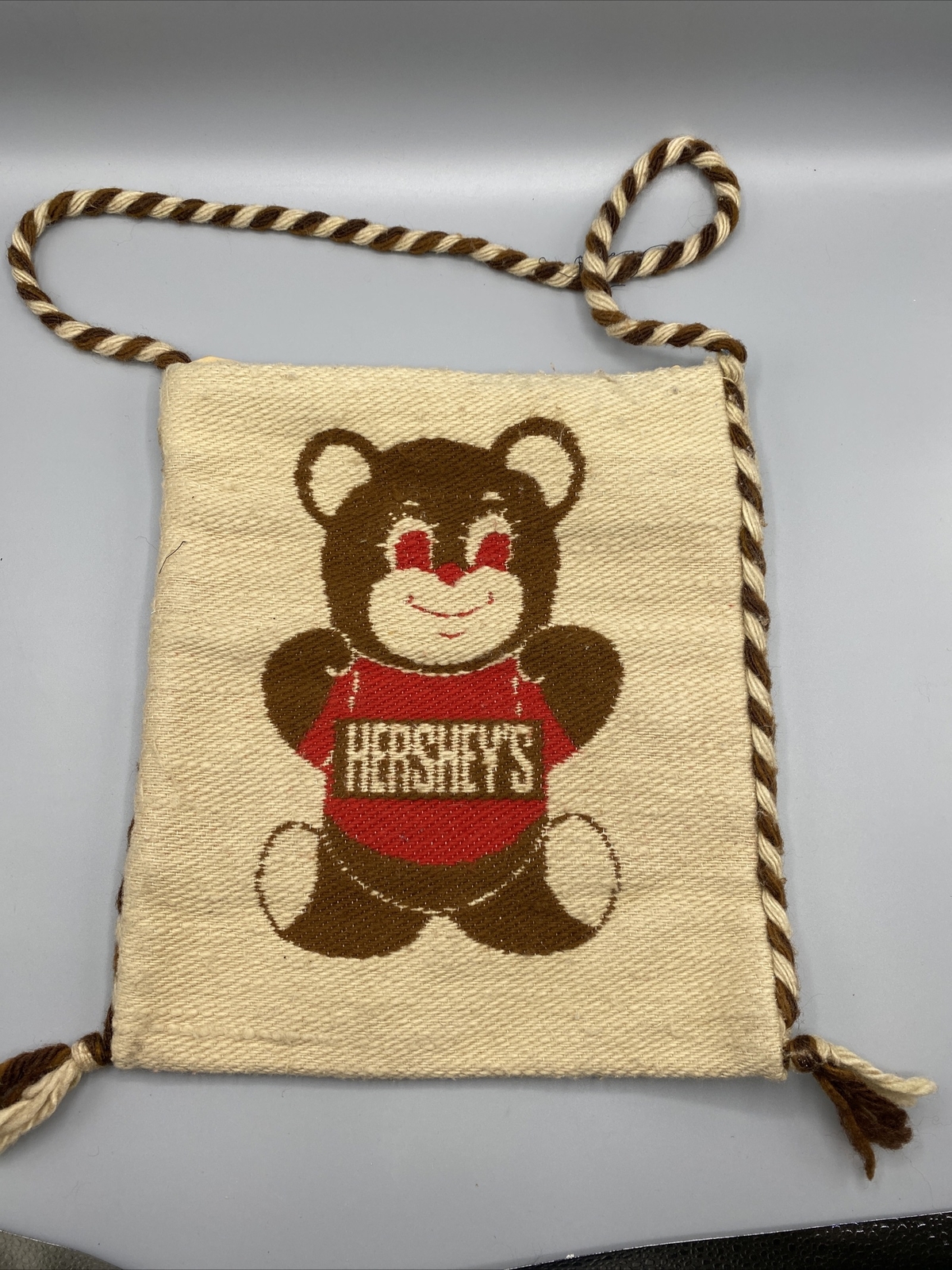 Vintage Hershey’s Chocolate Tote Bag Made in Greece T… - Gem