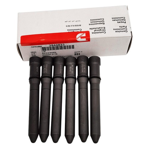 Cummins OEM New 6 Injector Connector Tubes for 1998-02 Dodge 5.9L 24V ...