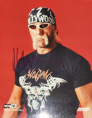 Hulk Hogan signed 8x10 Hollywood WCW/NWO PHOTO FILE Autograph ...