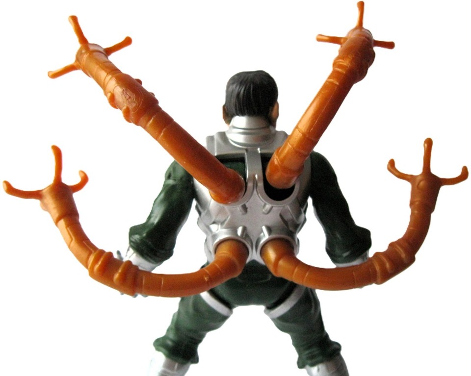 Doc Ock Marvel Action Figure 2012 Dr Doctor Octopus Spiderman Hasbro ...