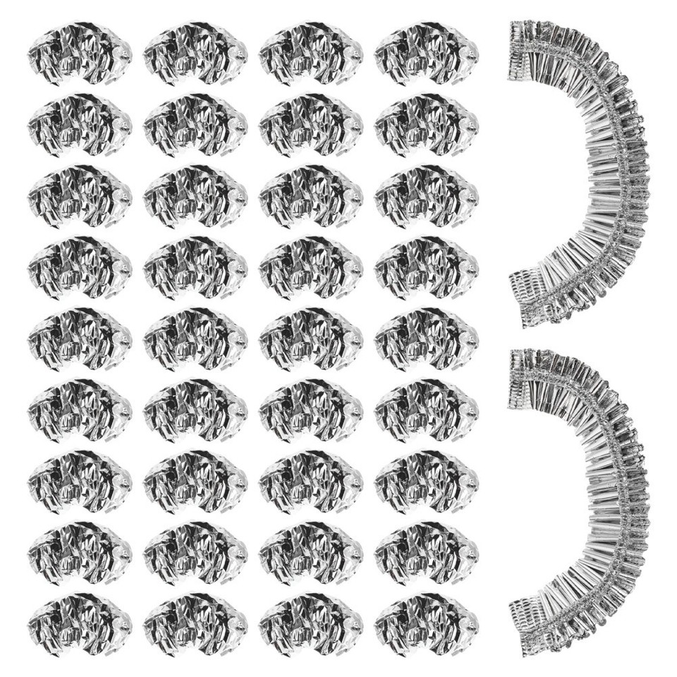 90 PCS Insulation and Fresh-keeping Cover Foil Food Storage Covers ...