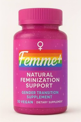 Femme+ MTF Feminization Capsules – 30 Caps – Natural Transition Support ...