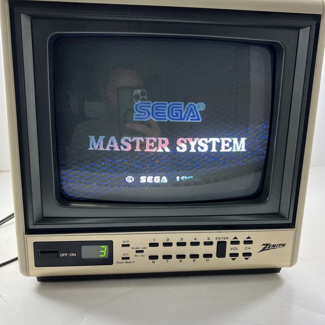 Vintage Zenith Space Command Cube TV F0920A Medical 9" CRT Monitor ...