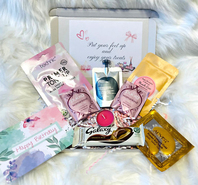 Personalised Letter Box Spa Pamper Set For Her Birthday Bride gift box ...