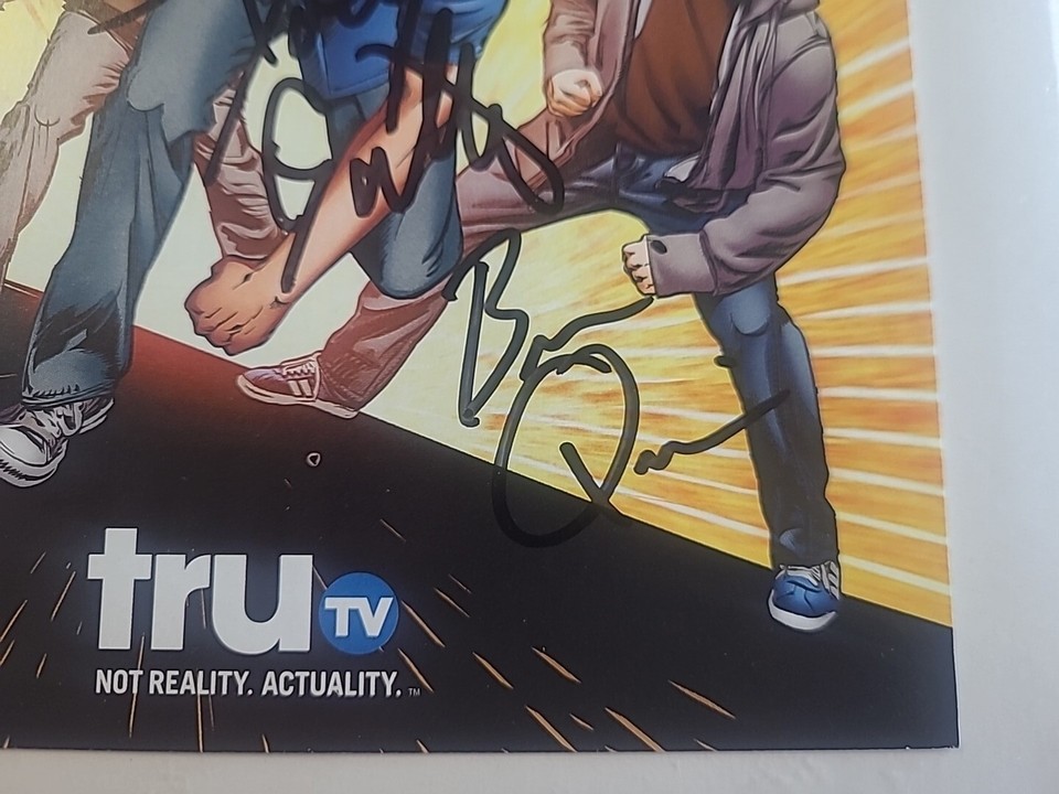 Impractical Jokers Comic SIGNED BY All ACTORS Murr , Joe , Sal And Q ...