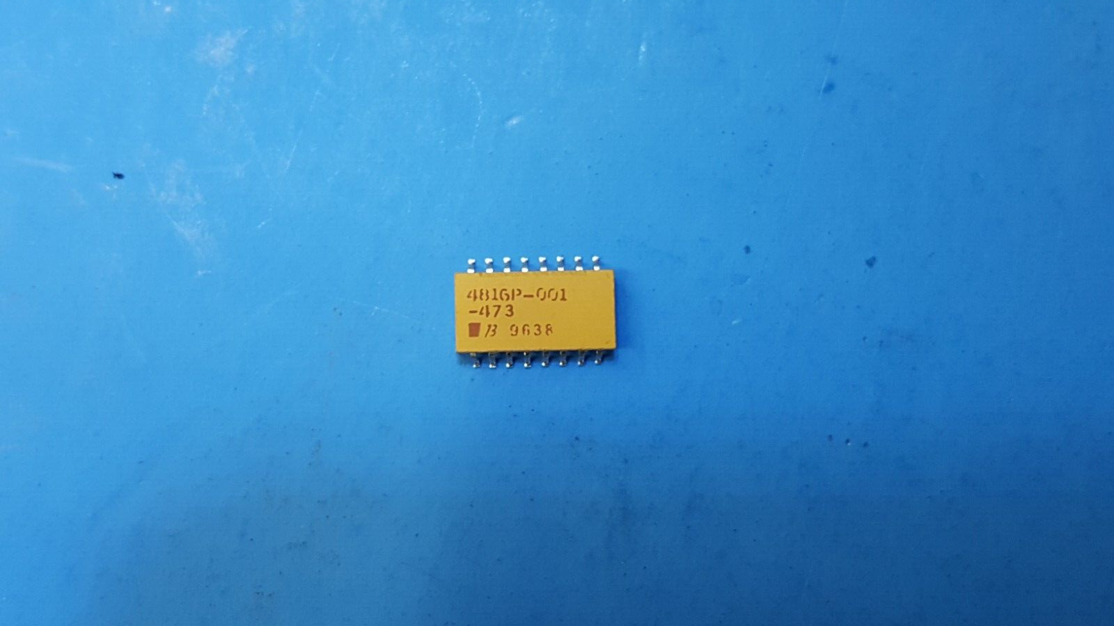 (9PCs)NETWORK RESISTOR 4816P-001-473 Bourns 1.28W 47000OHM 50V 2 /-TOL ...