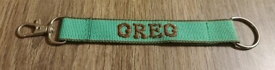 New Greg Personalized Keychain Green and Gray | eBay