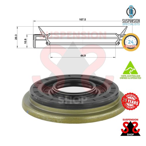 Rear Axle Shaft Seal, Differential Suit MERCEDES-BENZ E-Class E 400 ...