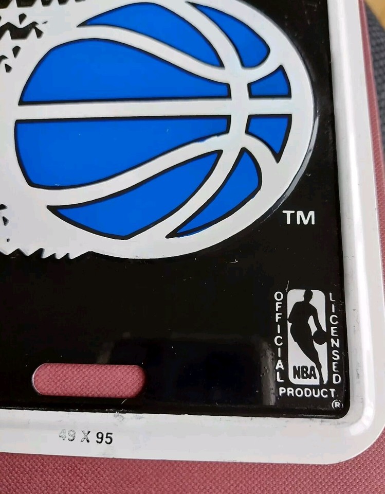 Orlando Magic License Plate Vintage Basketball NBA 1989 VG Condition | eBay