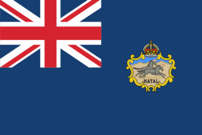 Aufkleber British Ensign of Natal Colony (1875-1910) Fahne Flagge 30 x ...