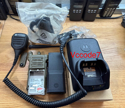 Motorola SRX2200 APX6000 7/800MHz 3algos ADP/AES256,AESGCM & used mic ...