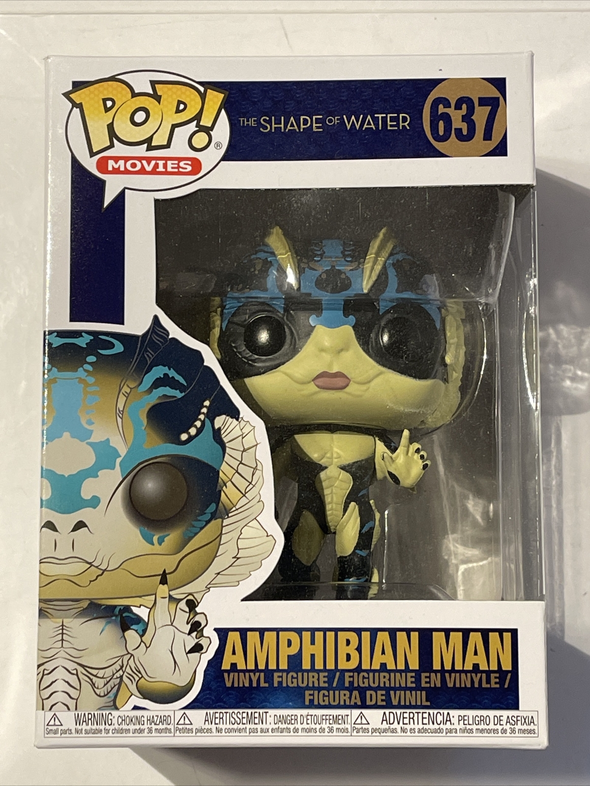 Funko POP! Movies The Shape of Water Vinyl Figure - AMPHIBIAN MAN ...