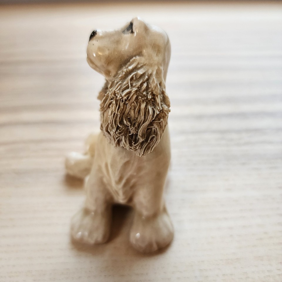 Vintage Jane Callender California Pottery Dog Figurine Cocker Spaniel ...
