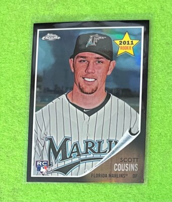 Scott Cousins 2011 Topps Heritage C114 RC Black Refractor 29/62 SP | eBay