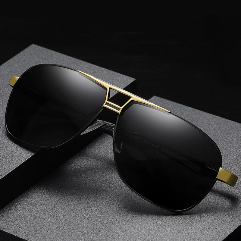HD Polarized Photochromic Sunglasses Men Aluminium Driving Sport ...