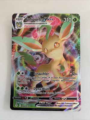Folipurba Vmax Pokemon Karte 008/203 Full Art Deutsch | eBay.de