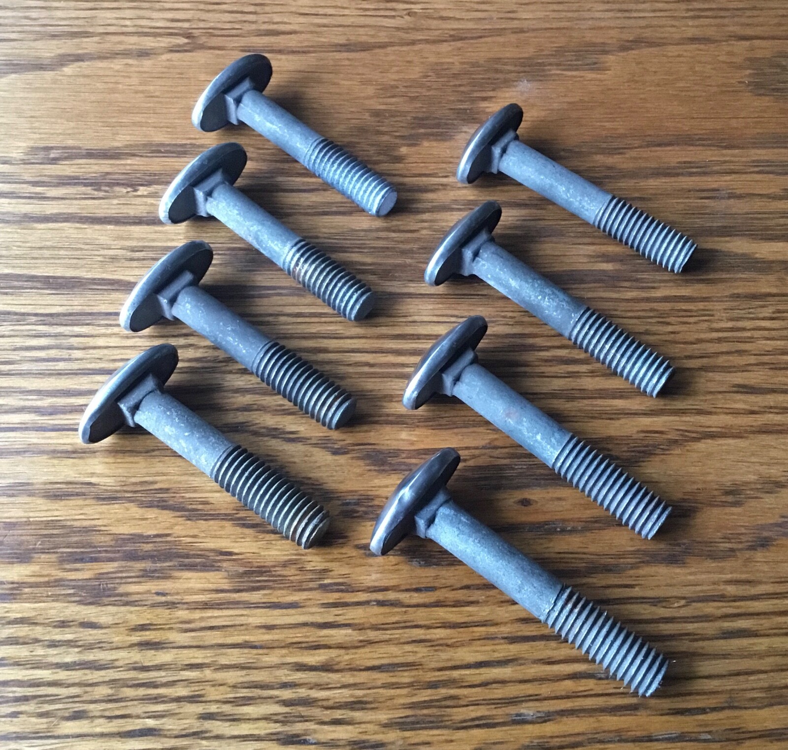 Bumper Bolts OVAL w/STAINLESS CAPS vtg NOS hot rod TROG SCTA | eBay
