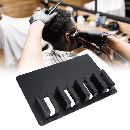 Durable Black Hair Clipper Wall Mount Storage Rack – Perfect for Hair ...