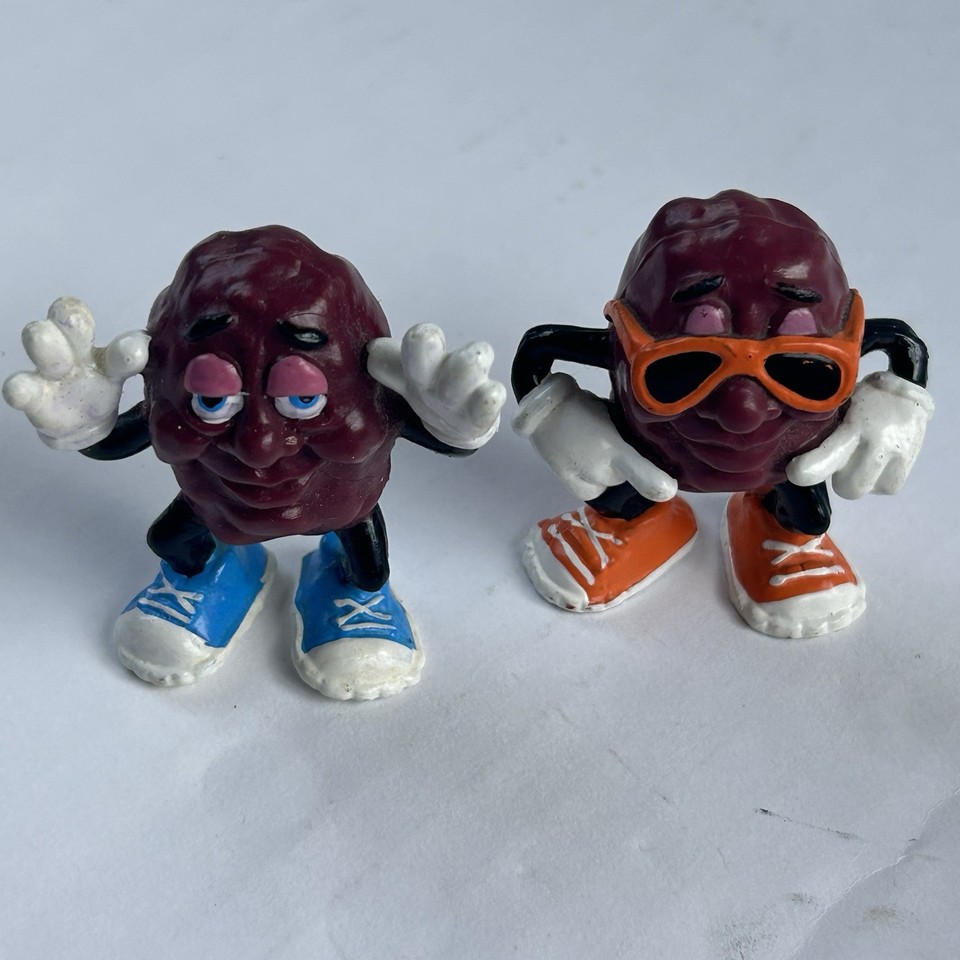 California Raisins Figures Lot Stage Don’t Work Cute 1 Plush 9 Plastic ...