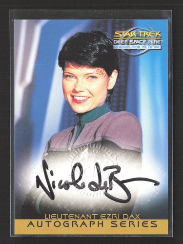 1999 Skybox Star Trek Deep Space Nicloe De Boer as LT Ezri Dax auto #A7 | eBay
