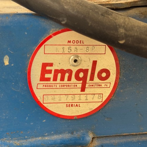 EMGLO K15A-8P AIR COMPRESSOR: 125 psi, 115v/15a/60hz, 1.5hp, 8 gal |010 ...