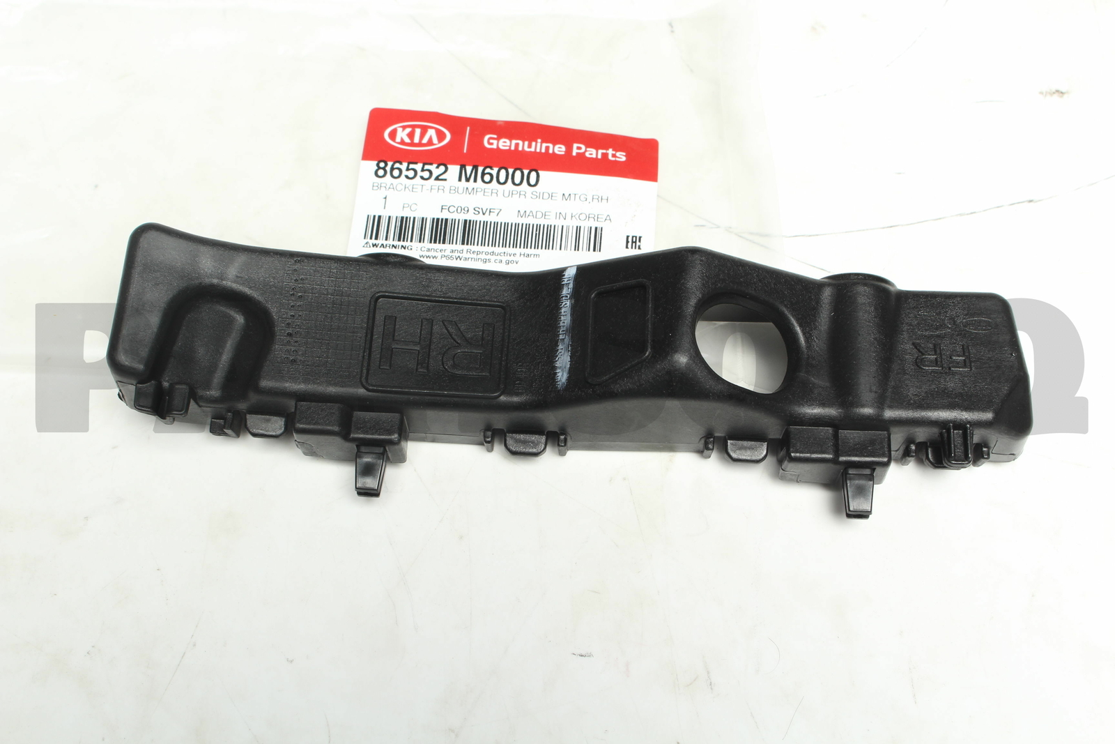 86552M6000 Genuine Hyundai / KIA BRACKET-FRBUMPERUP | eBay